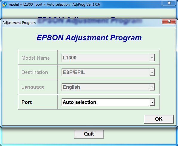 Epson l1300 resetter store